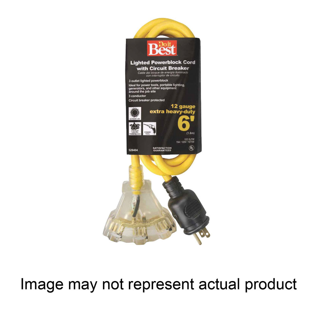 Extension Cords with Power Blocks | Extension Cords