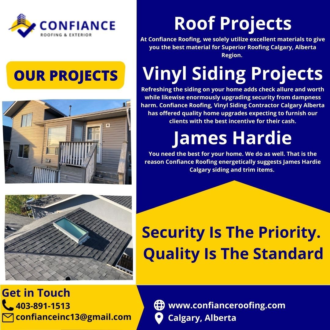 James Hardie Calgary – Confiance Roofing - 2 Photos & 0 Reviews ...