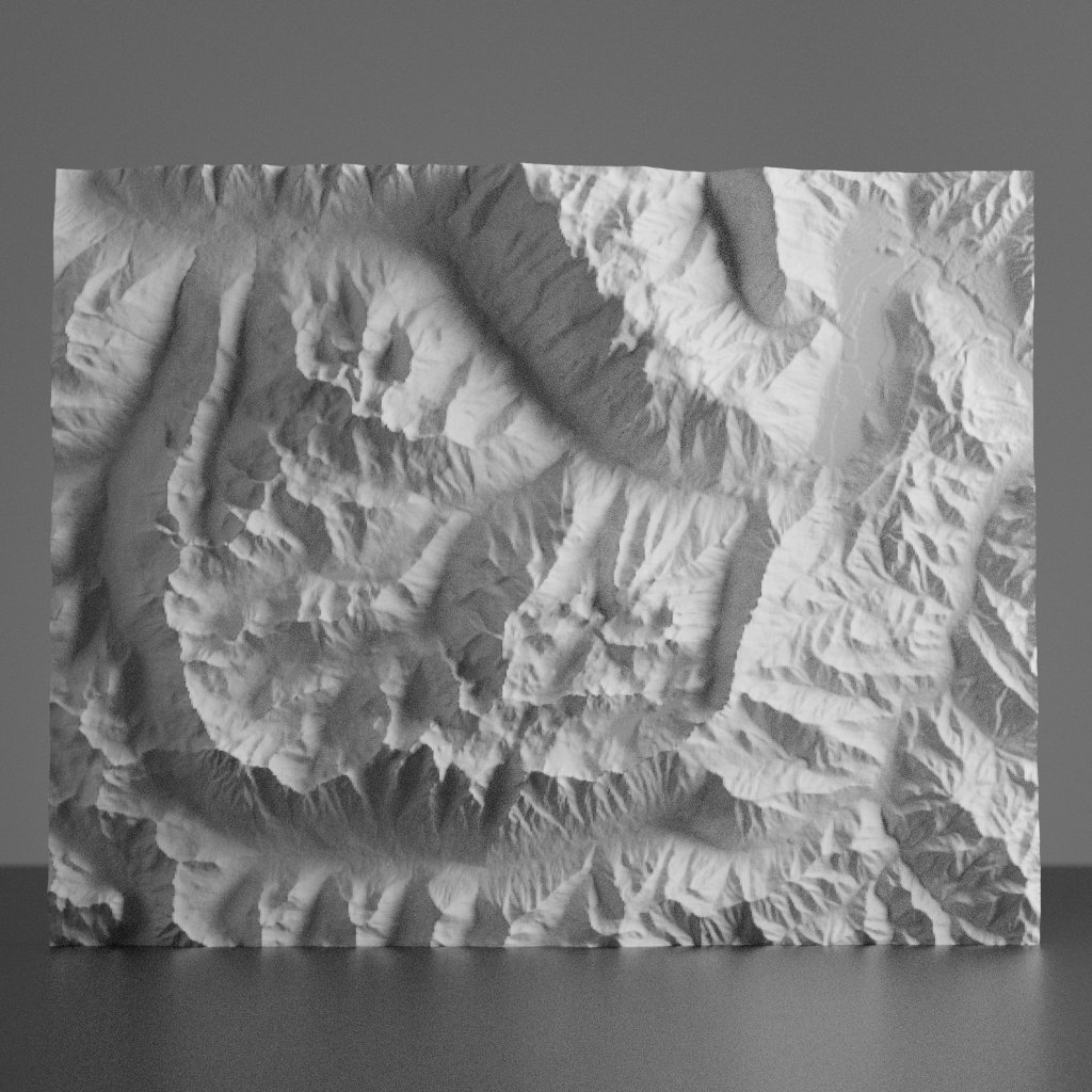 Stuart Range, Washington, USA - TopoWorld3D