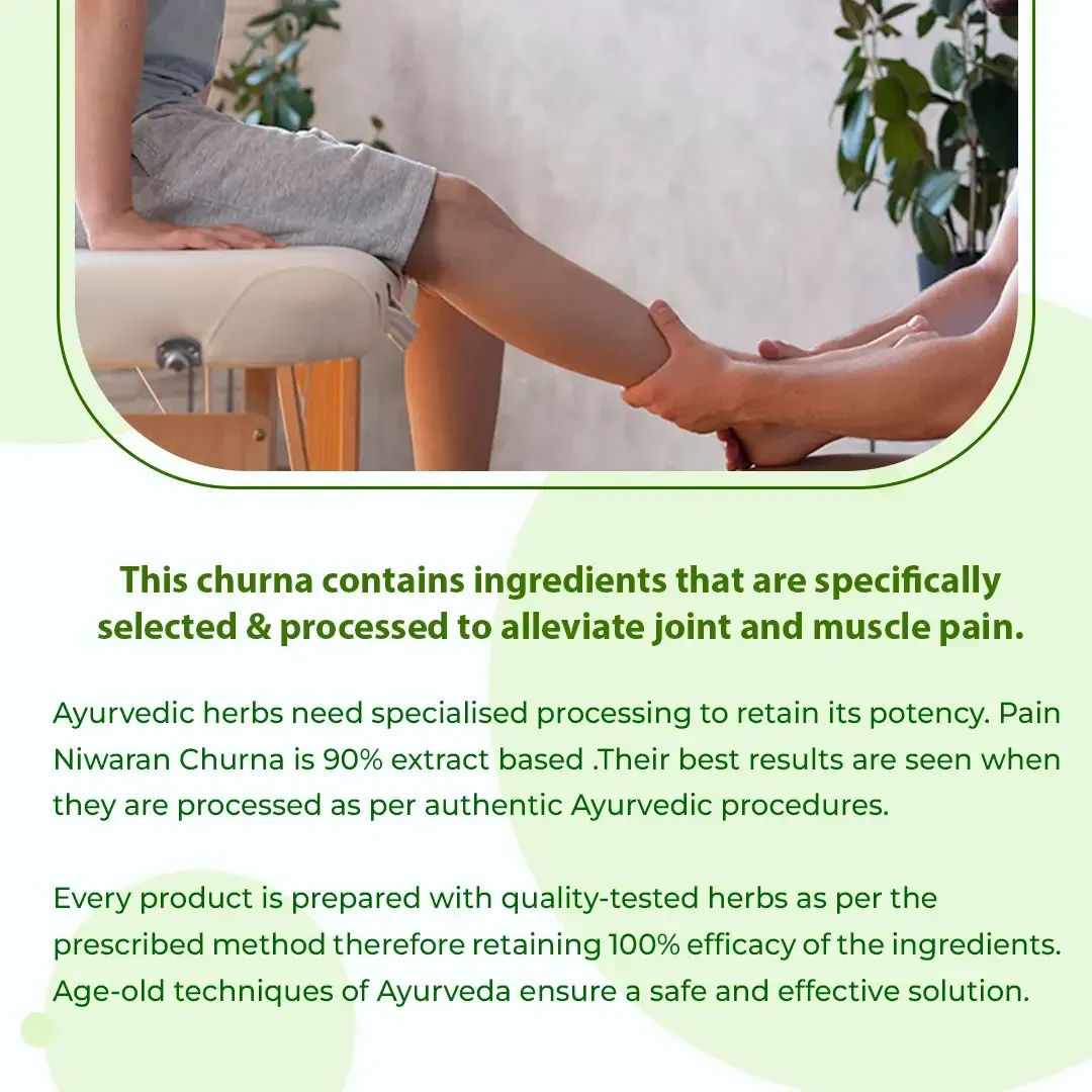 Buy Pain Niwaran Churna: Ayurvedic Medicine For Joint Pain