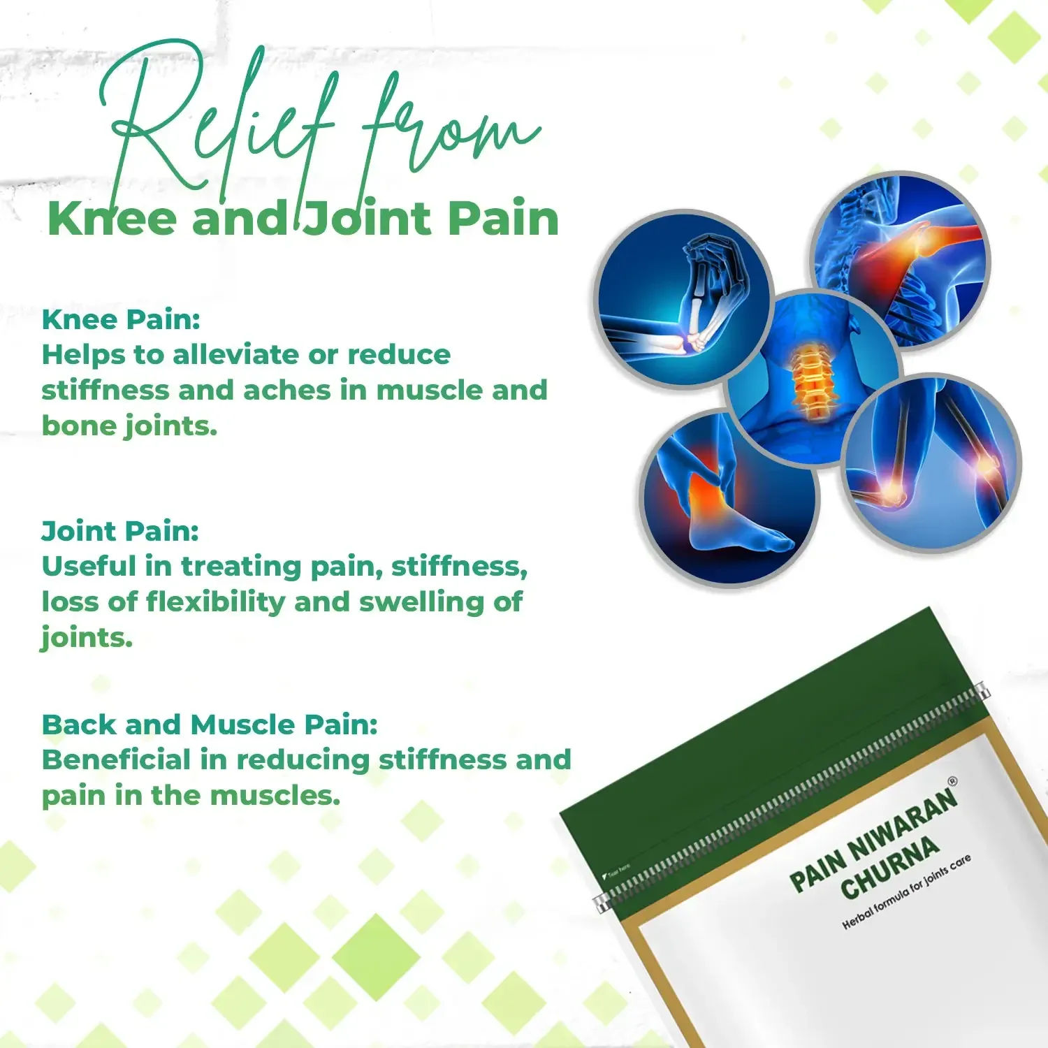 Buy Pain Niwaran Churna: Ayurvedic Medicine For Joint Pain