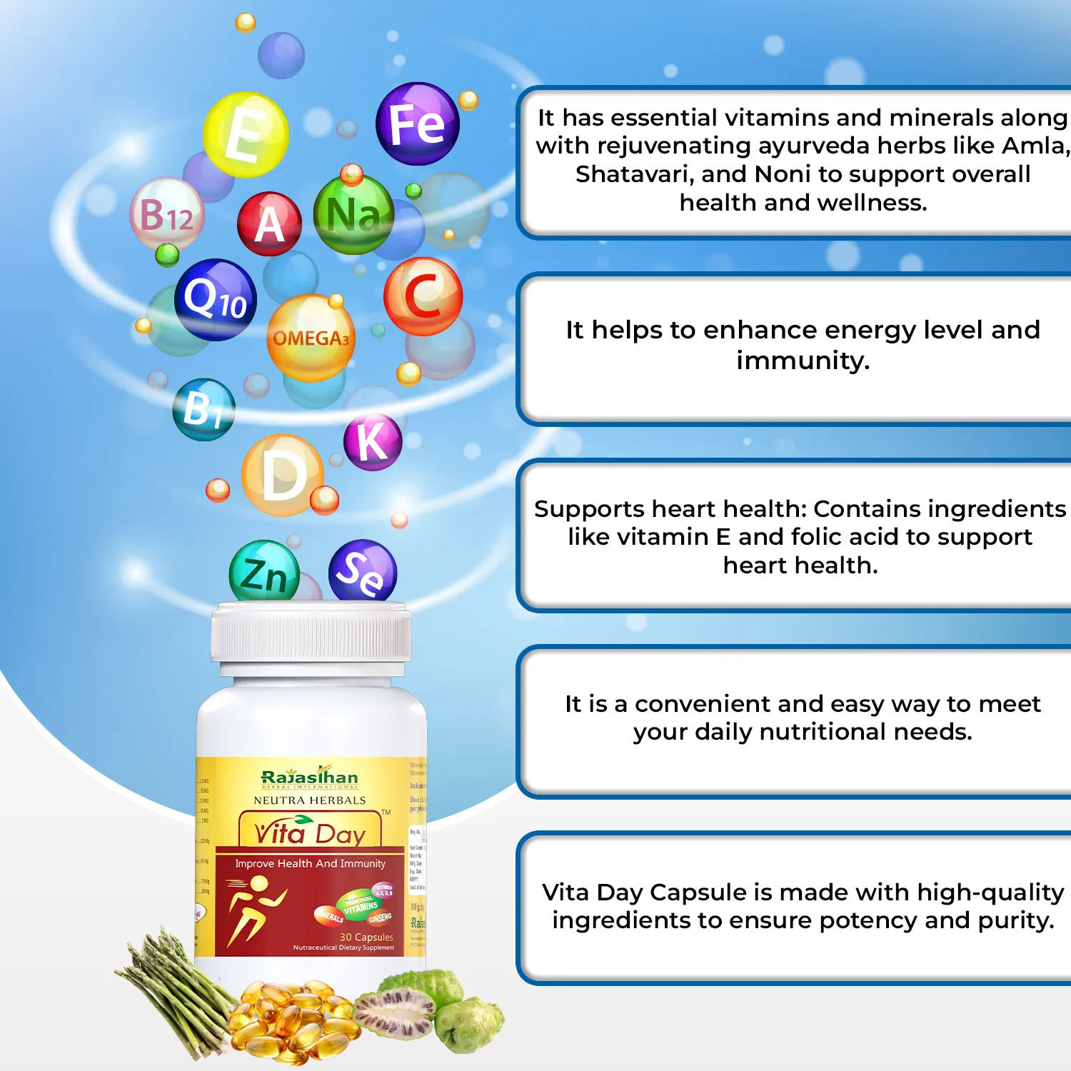 Buy Best Multivitamin For Women In India: Vita Day Capsule