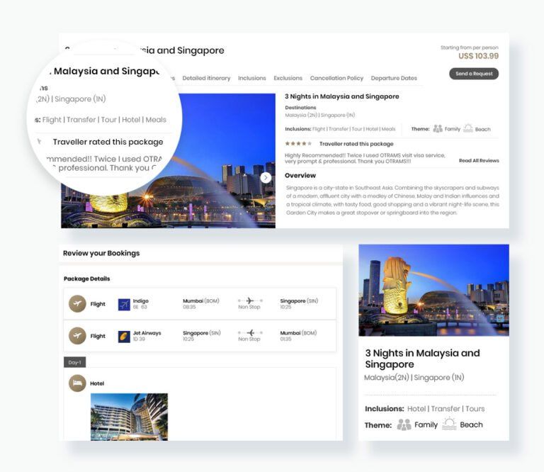 Dynamic Packaging Software | Dynamic Packaging Engine OTRAMS