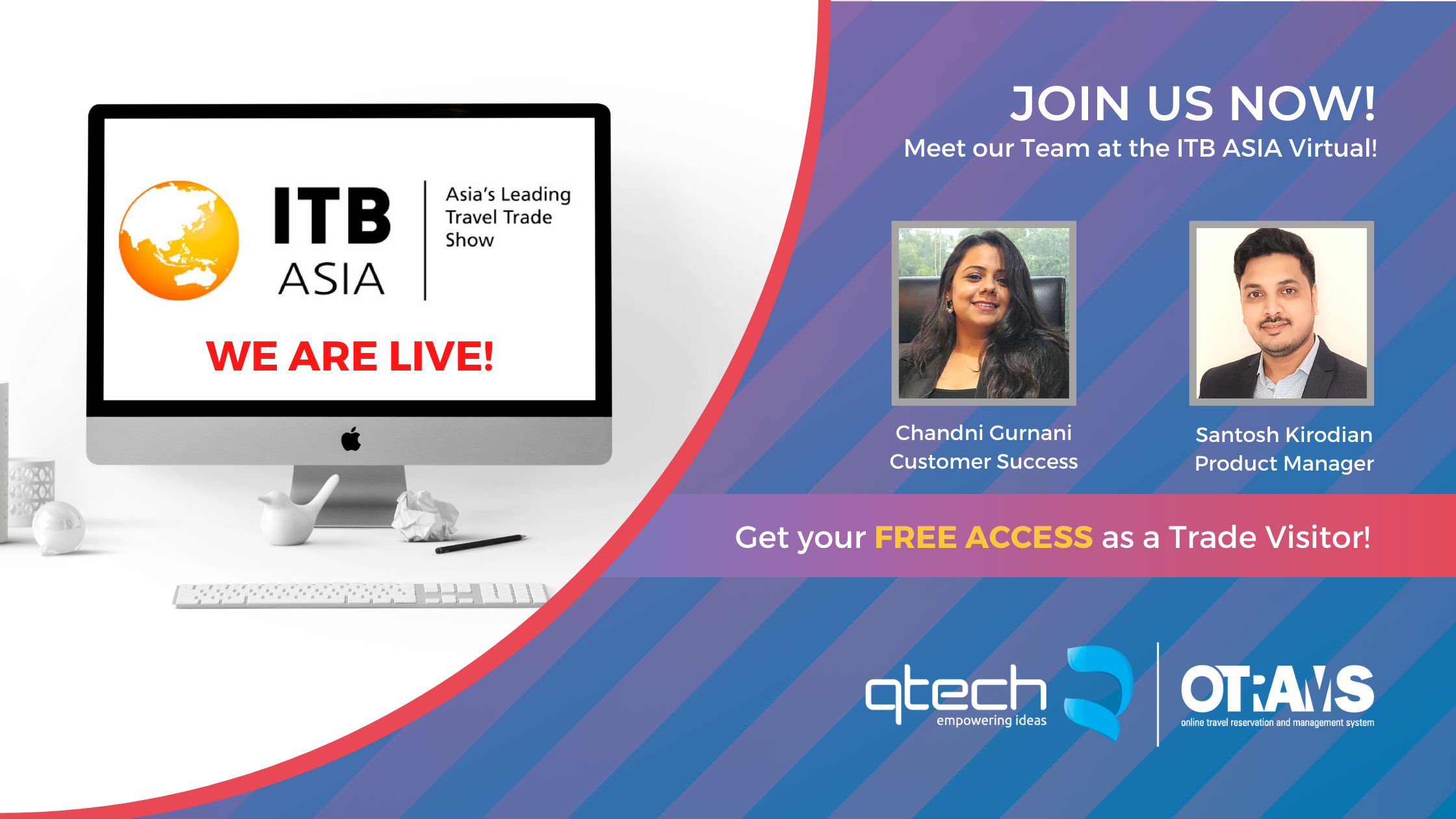 Advance Travel ERP Powered by Qtech at ITB Asia Singapore