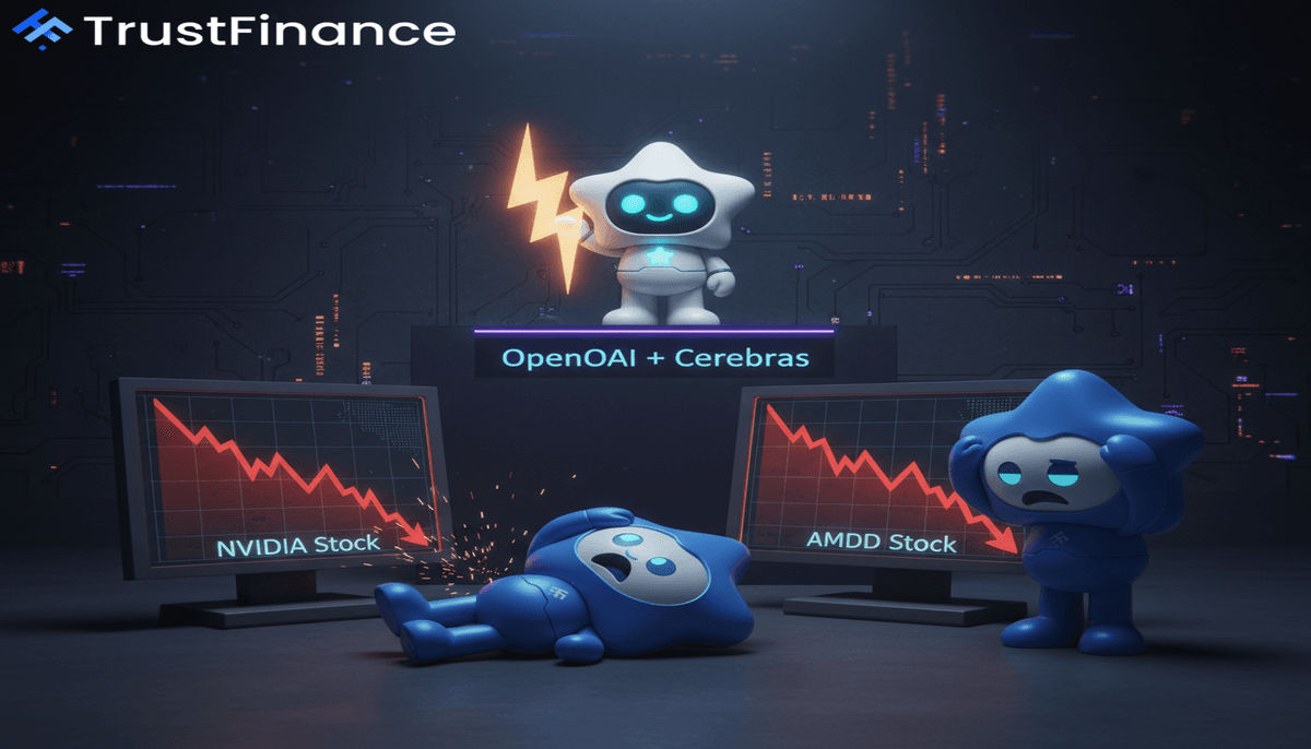 OpenAI-Cerebras契約、Nvidia・AMD株価を直撃 | TrustFinance Blog
