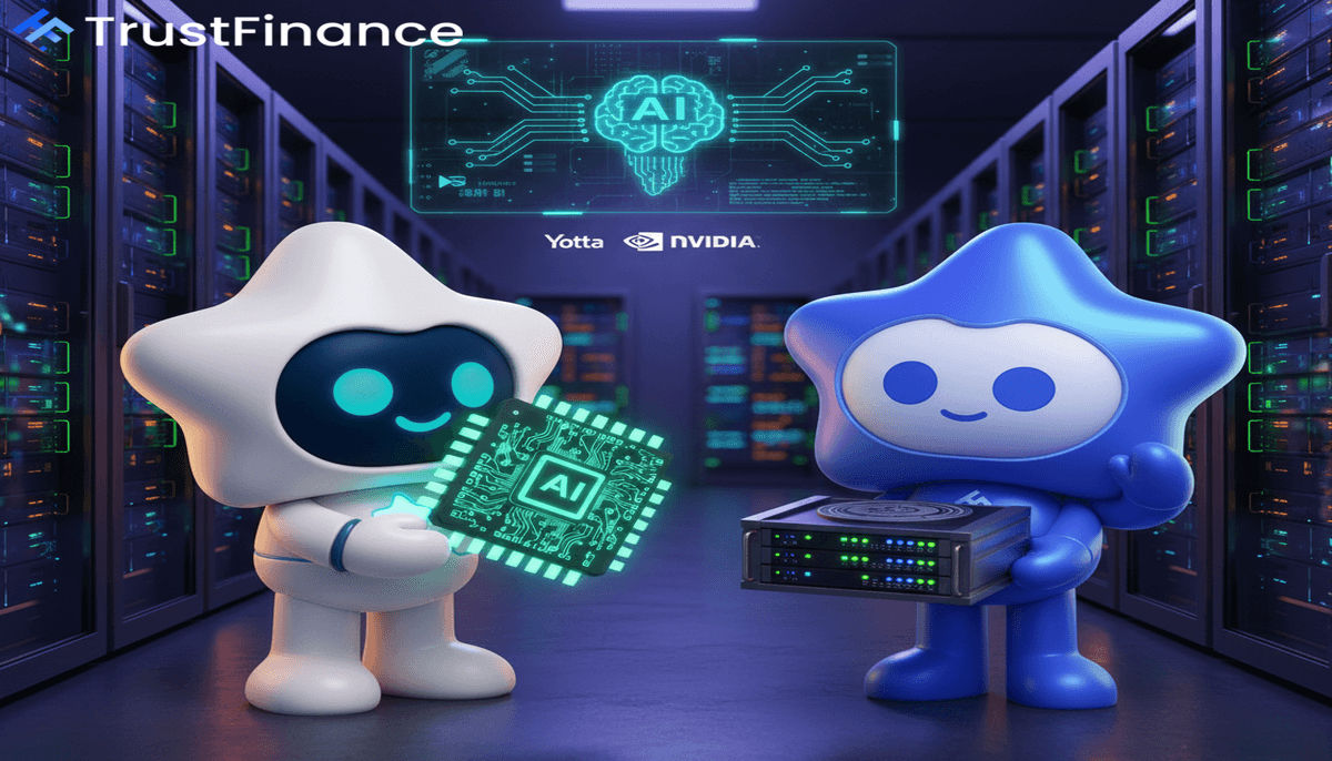 Yotta Taps Nvidia for $2B AI Hub in India | TrustFinance Blog