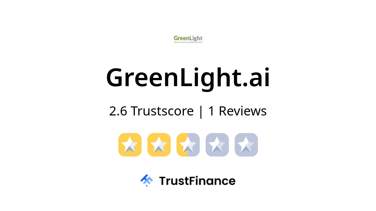 GreenLight.ai Reviews - 3.61 TrustScore | TrustFinance