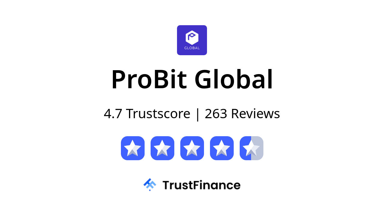 ProBit Global Reviews - 4.54 TrustScore | TrustFinance
