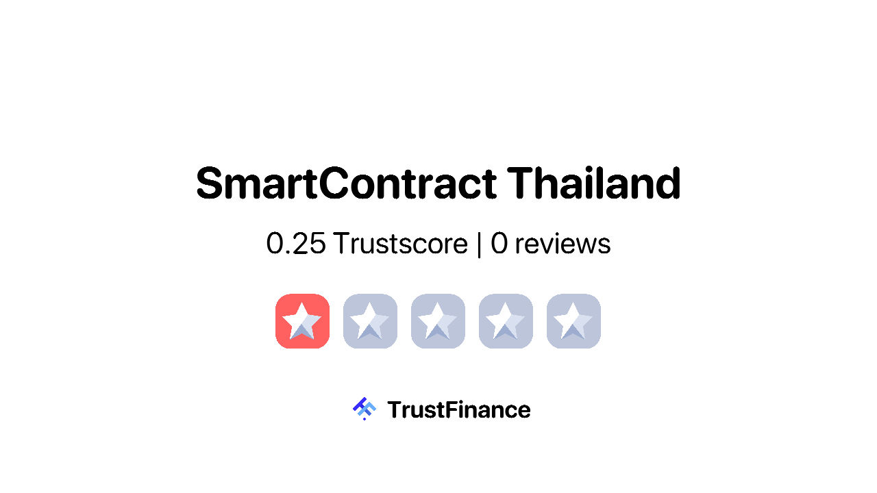 SmartContract Thailand Reviews - 0 TrustScore | TrustFinance