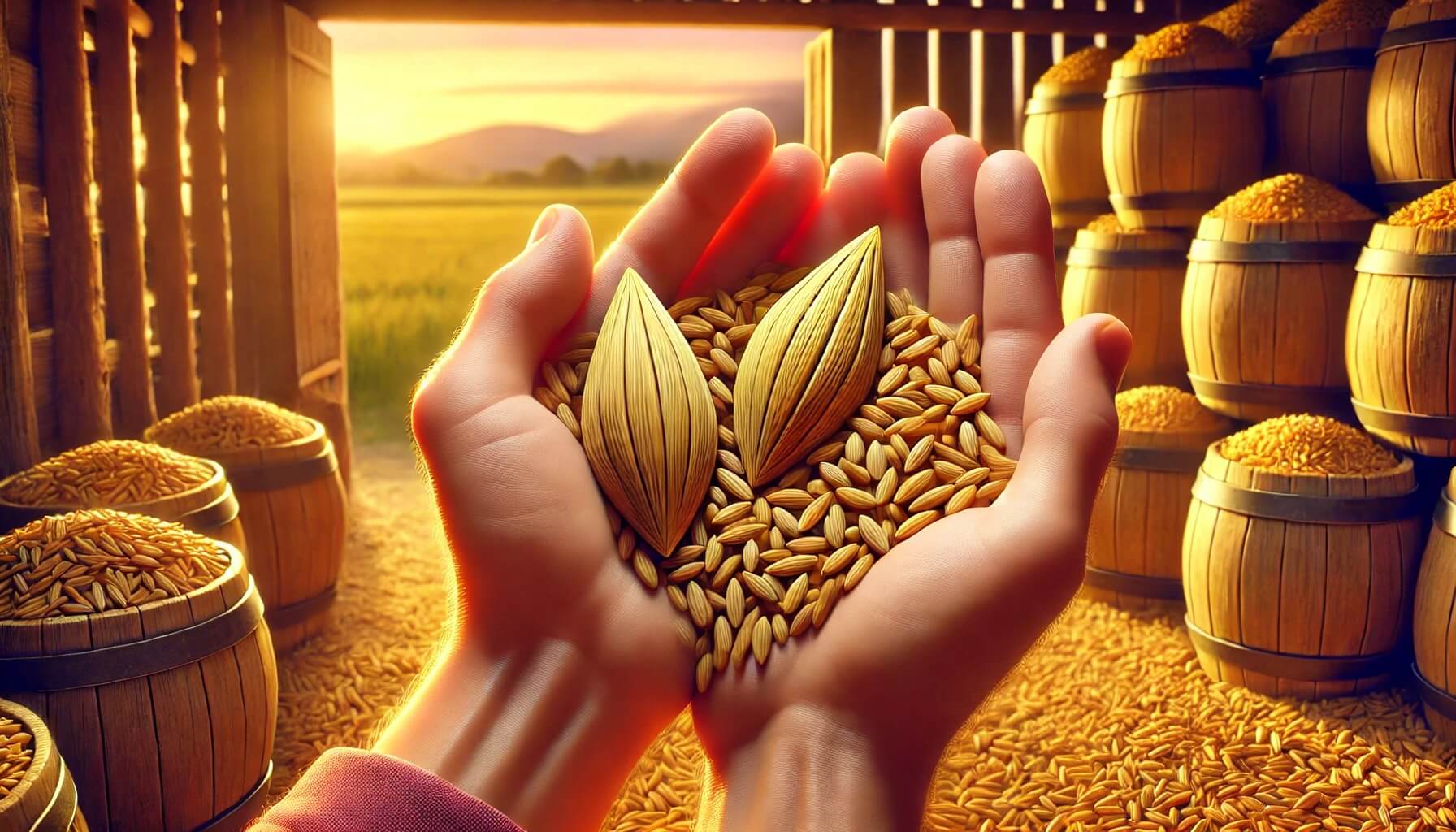 Câu chuyện Hai hạt lúa - Truyện Ngắn Ý Nghĩa