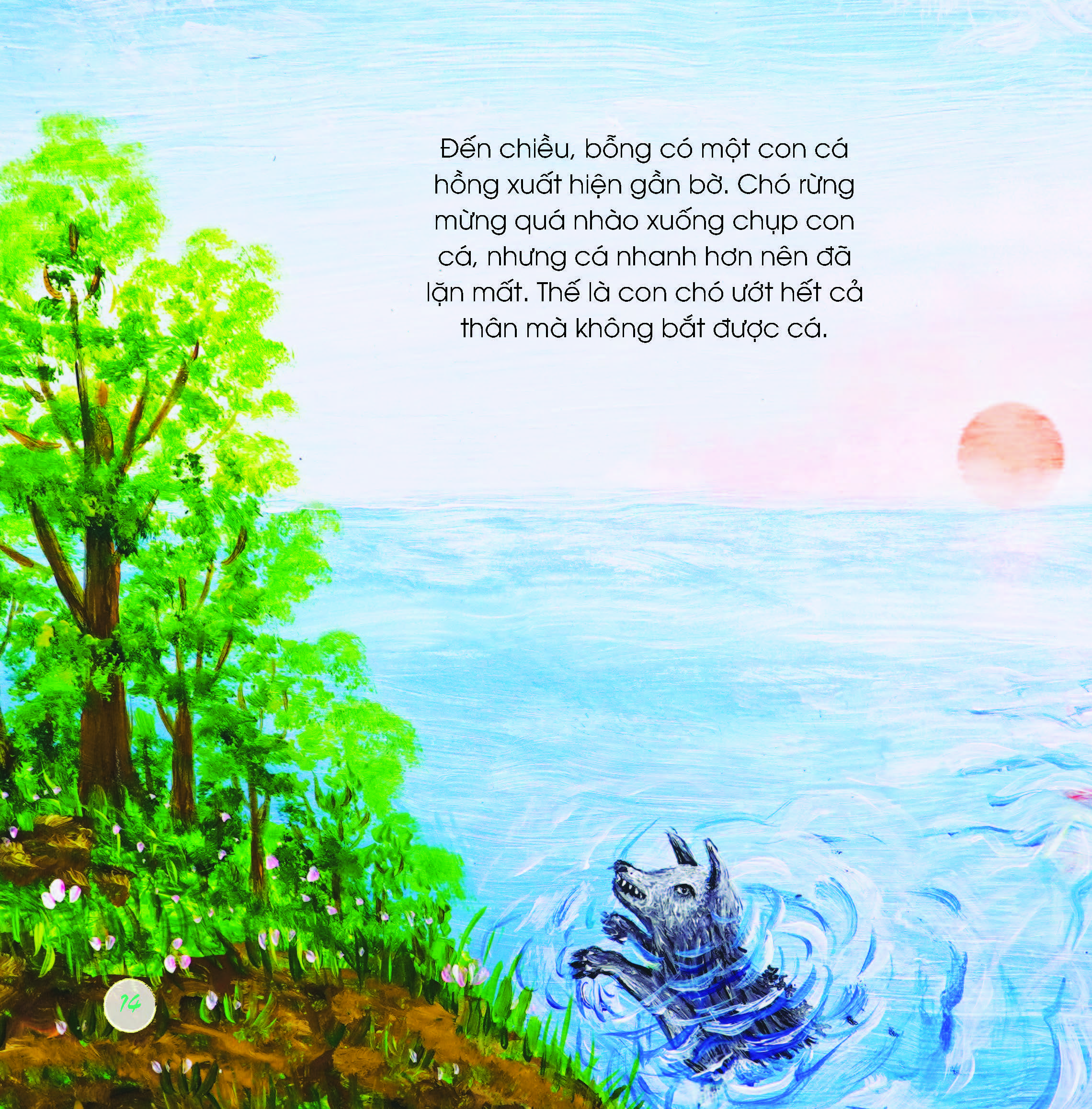 Chuyện Hai Con Rái Cá - Truyện Tranh Phật Giáo