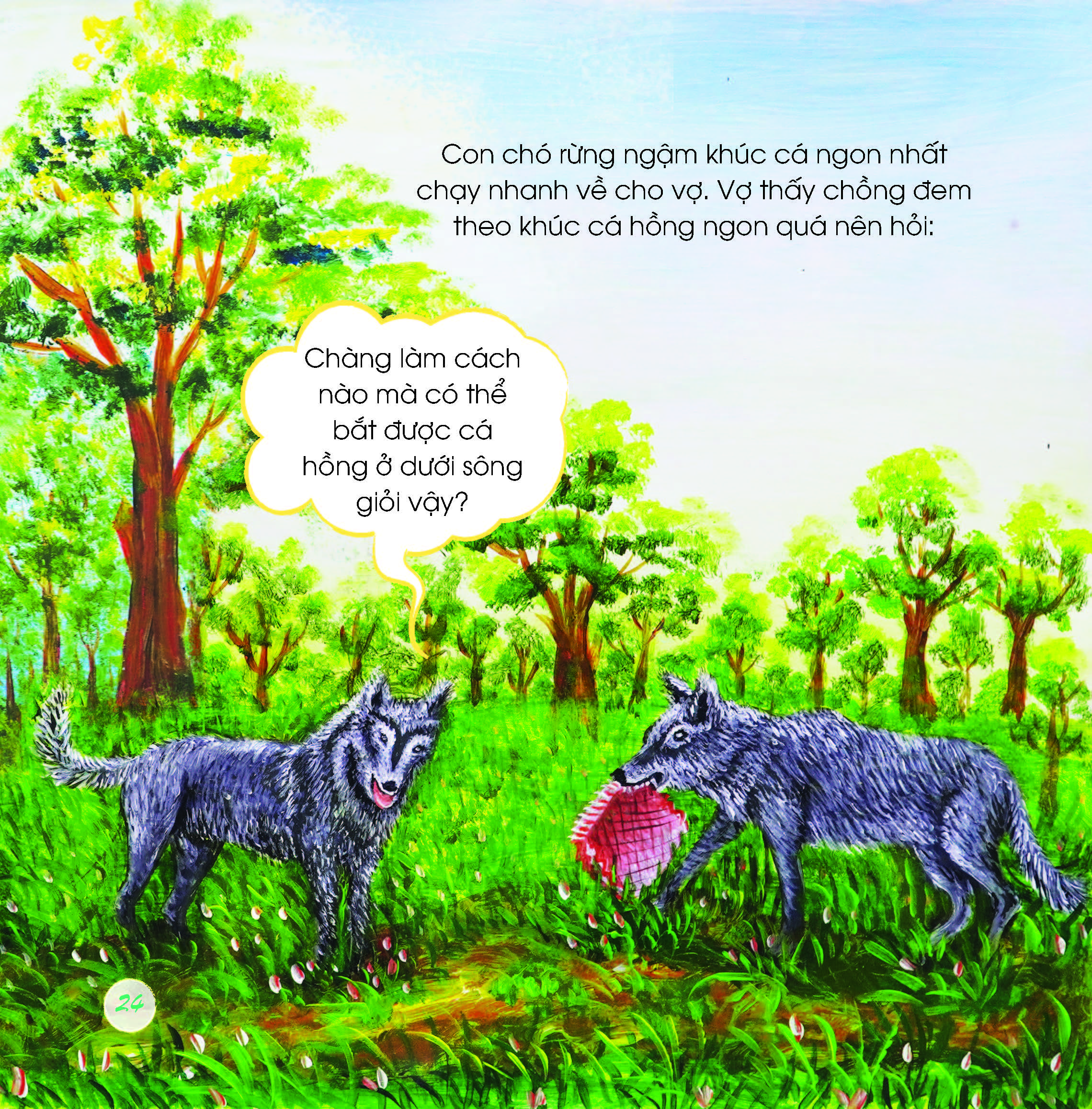 Chuyện Hai Con Rái Cá - Truyện Tranh Phật Giáo