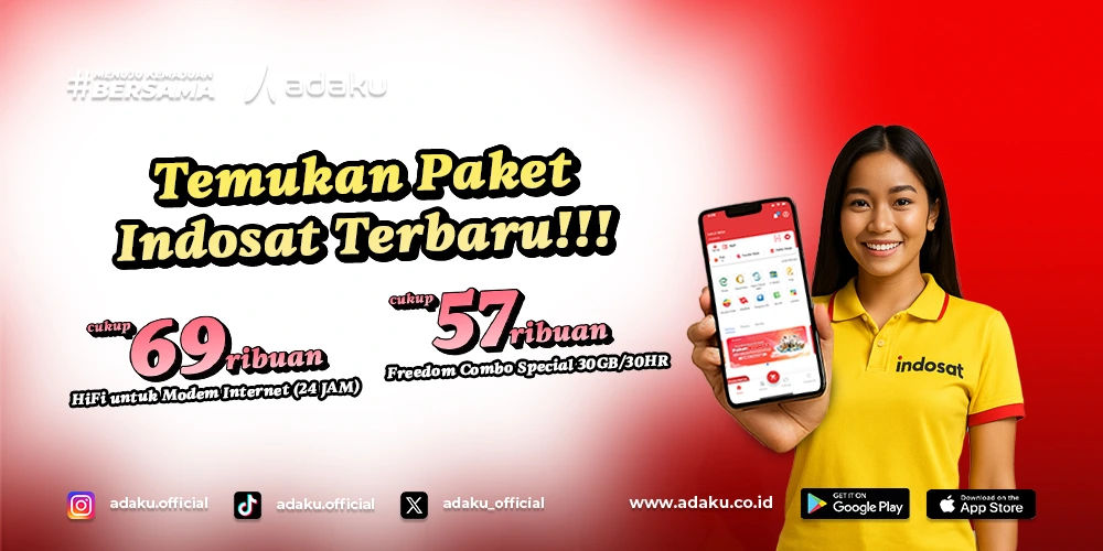 Paket Indosat HiFi Modem 24 Jam & Freedom Combo Special Ada di Adaku ...