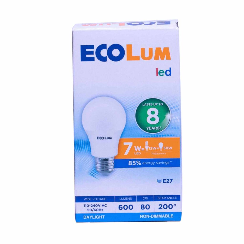Led Bulb CBI207DL 7 Watts Daylight E27 - Tacloban Ultrasteel Corporation