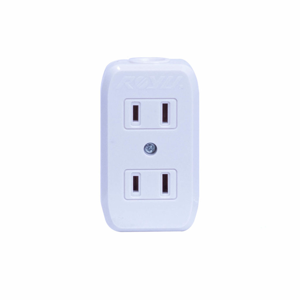 2+1 Gang Flat Pin Outlet (REDOU302) - Tacloban Ultrasteel Corporation