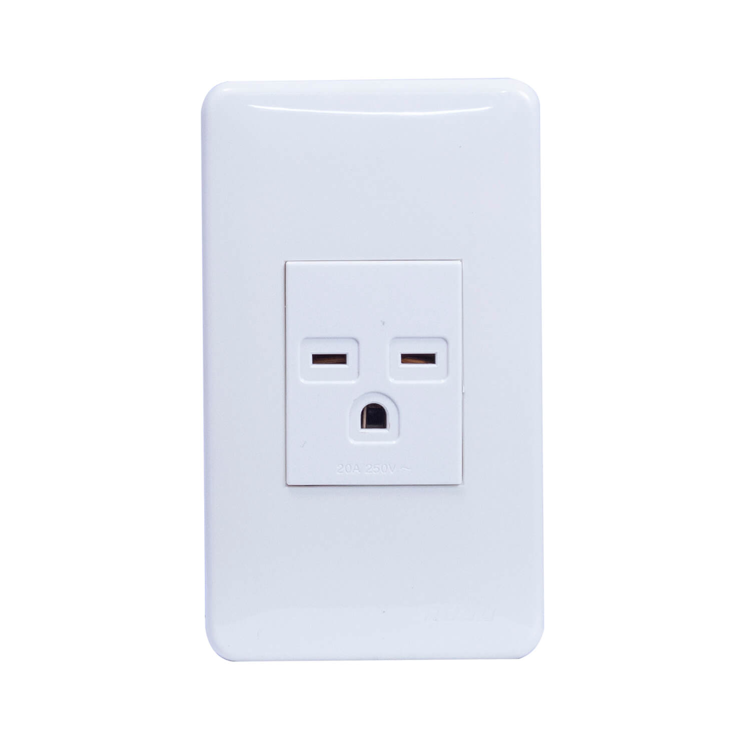 2+1 Gang Flat Pin Outlet (REDOU302) - Tacloban Ultrasteel Corporation