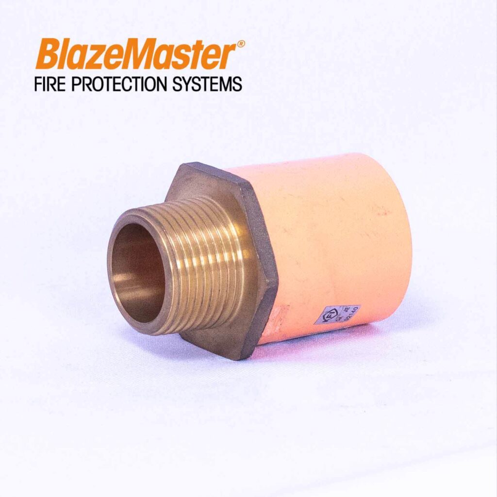 Male Adapter With Brass 25mm (1") - Tacloban Ultrasteel Corporation