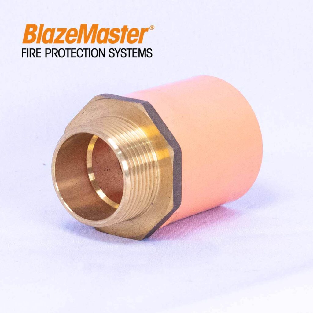 Male Adapter With Brass 32mm (1-1/4") - Tacloban Ultrasteel Corporation
