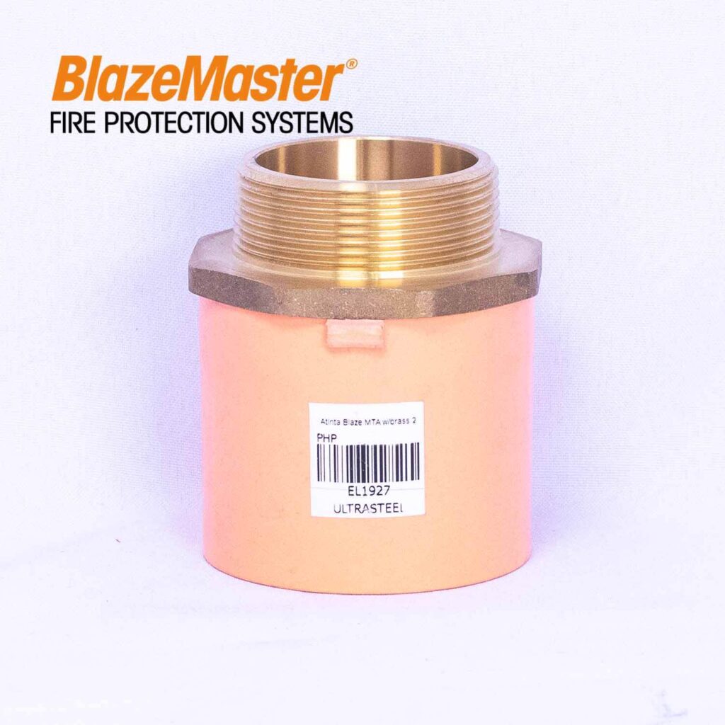 Male Adapter With Brass 50mm (2") - Tacloban Ultrasteel Corporation