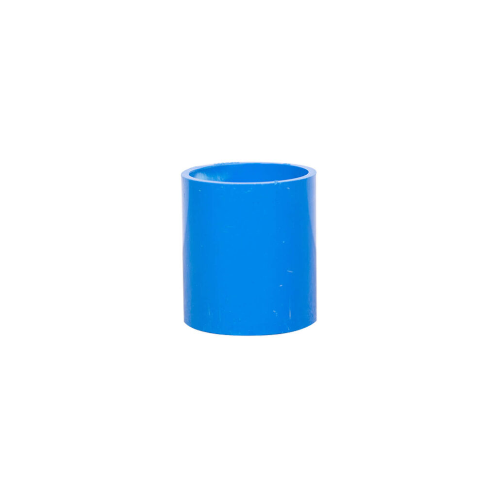 Blue UPVC Coupling (1-1/2") - Tacloban Ultrasteel Corporation