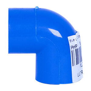 Blue UPVC Elbow Plain (1/2") - Tacloban Ultrasteel Corporation