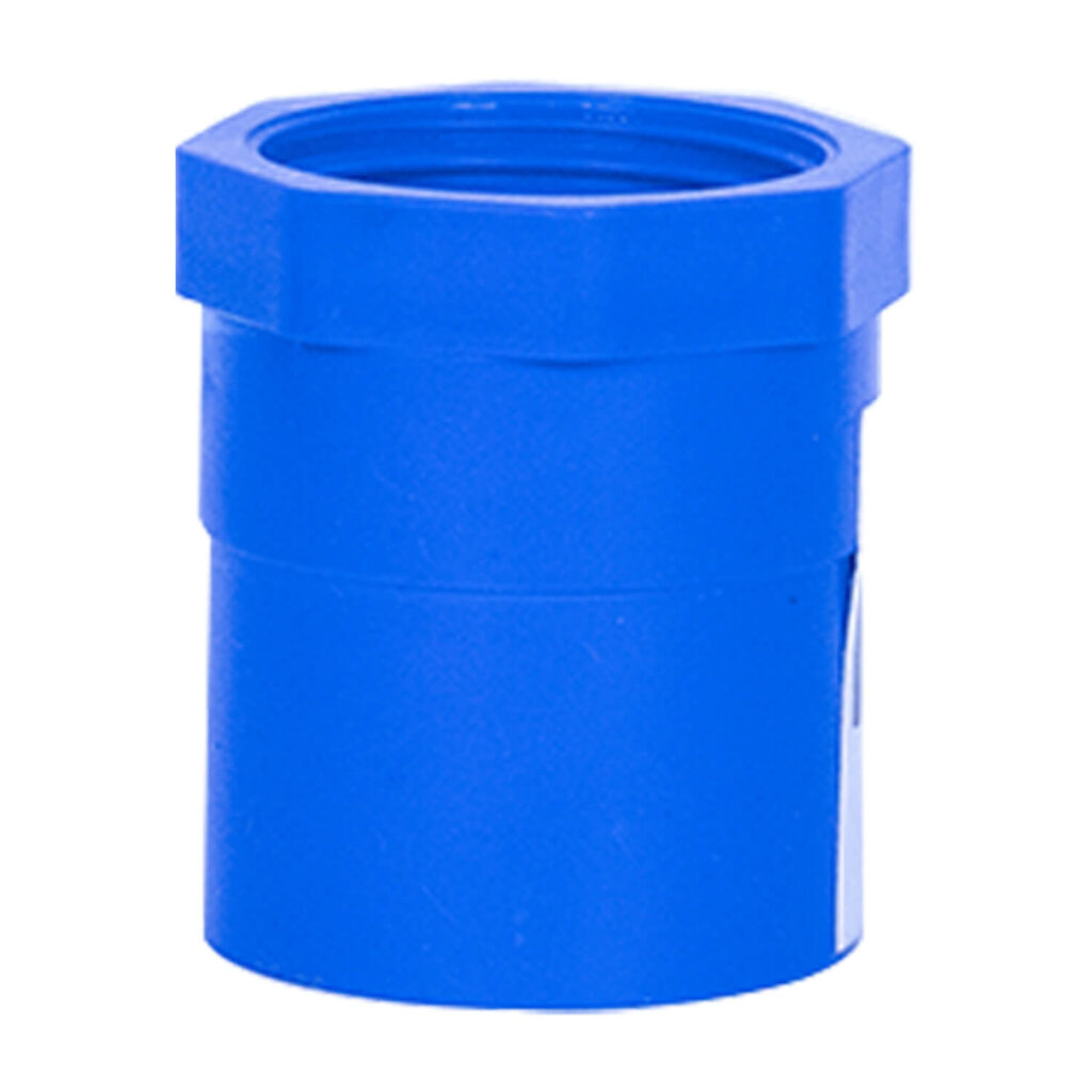 Blue UPVC Female Threaded Adapter (3/4'') - Tacloban Ultrasteel Corporation