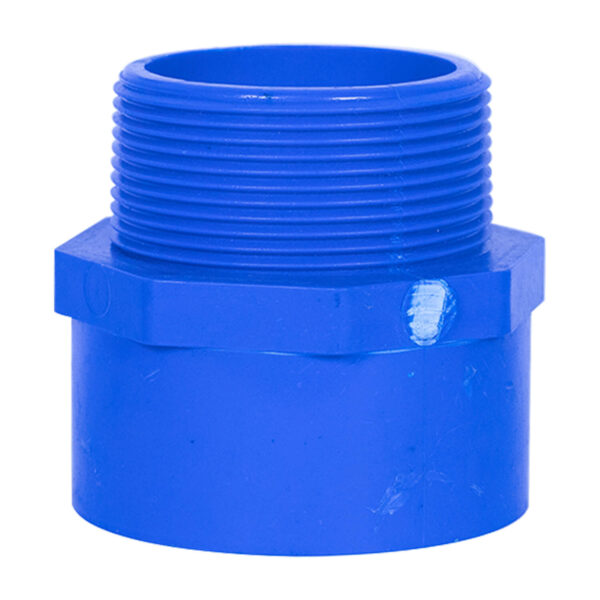 Blue UPVC Male Threaded Adapter (2'') - Tacloban Ultrasteel Corporation