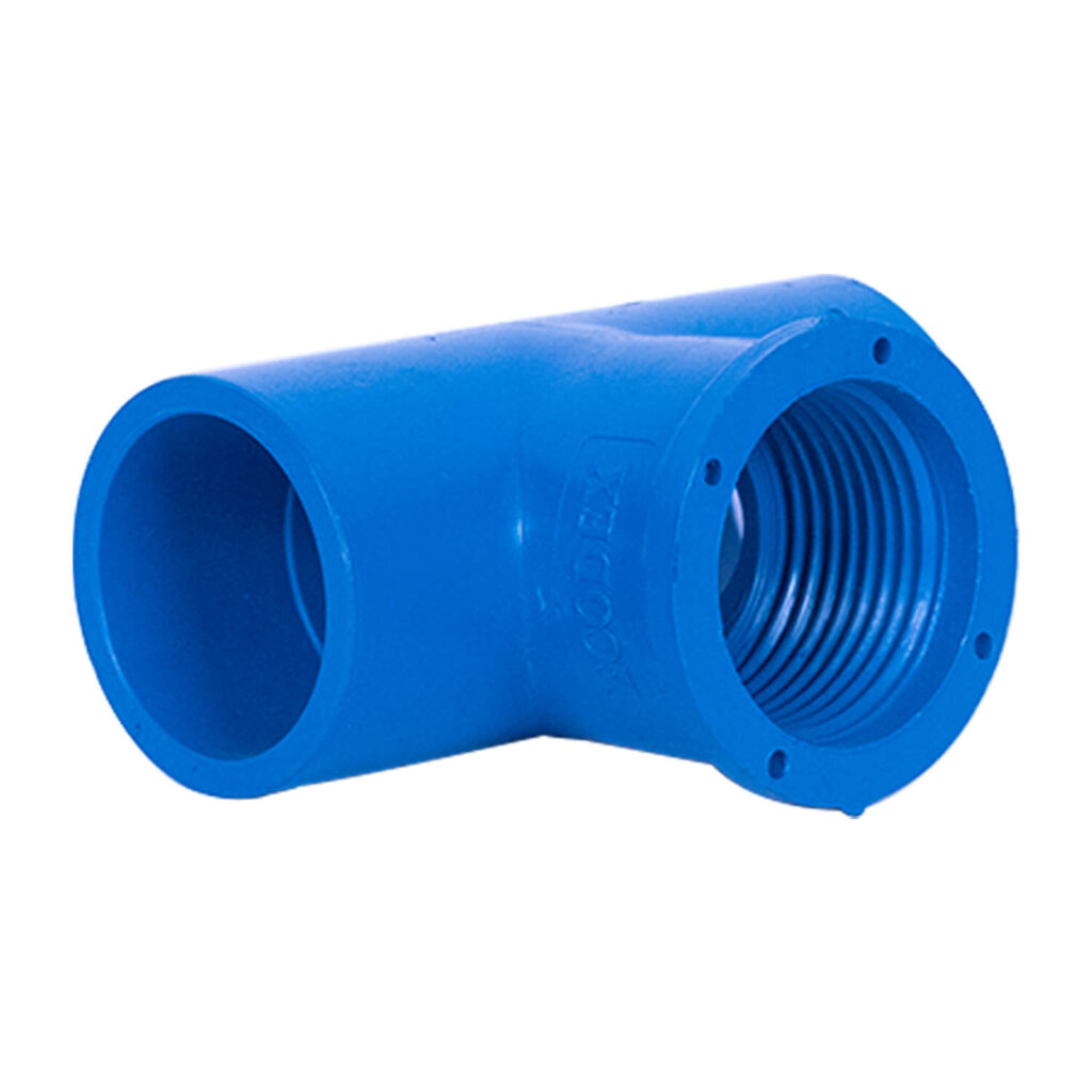 Blue UPVC Tee Thread (3/4'') - Tacloban Ultrasteel Corporation