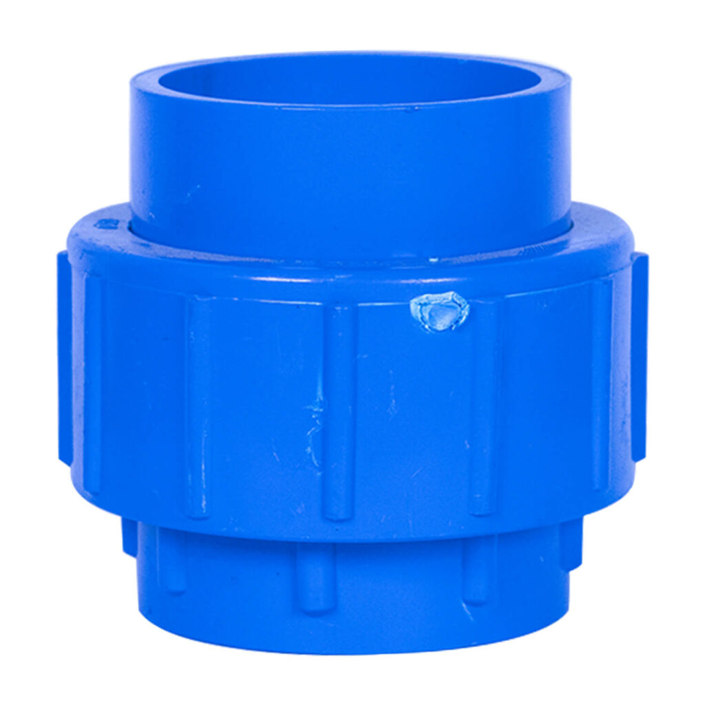 Blue UPVC Union (1-1/2'') - Tacloban Ultrasteel Corporation