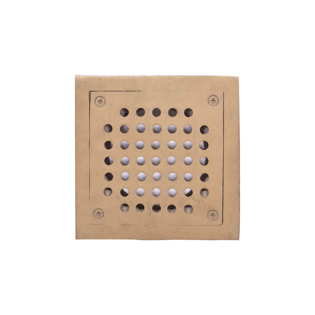 Floor Drain Brass 6" X 6" (JPI-104) - Tacloban Ultrasteel Corporation