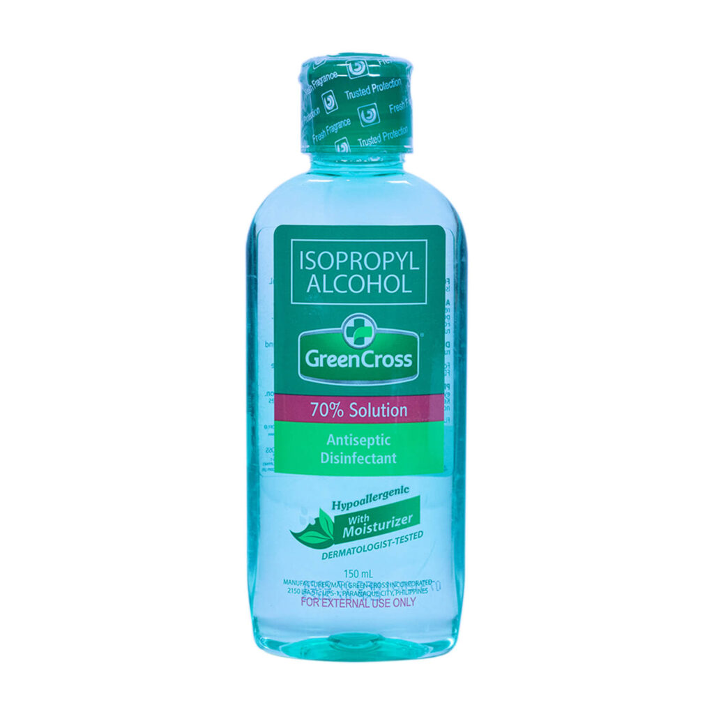 Green Cross Alcohol 70% With Moisturizer 150ml - Tacloban Ultrasteel ...