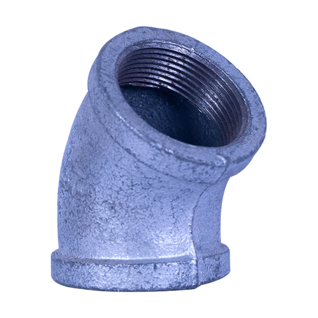 Galvanized Iron Heavy Duty Elbow 038mm(1-1/2") X 45 Degree - Tacloban ...