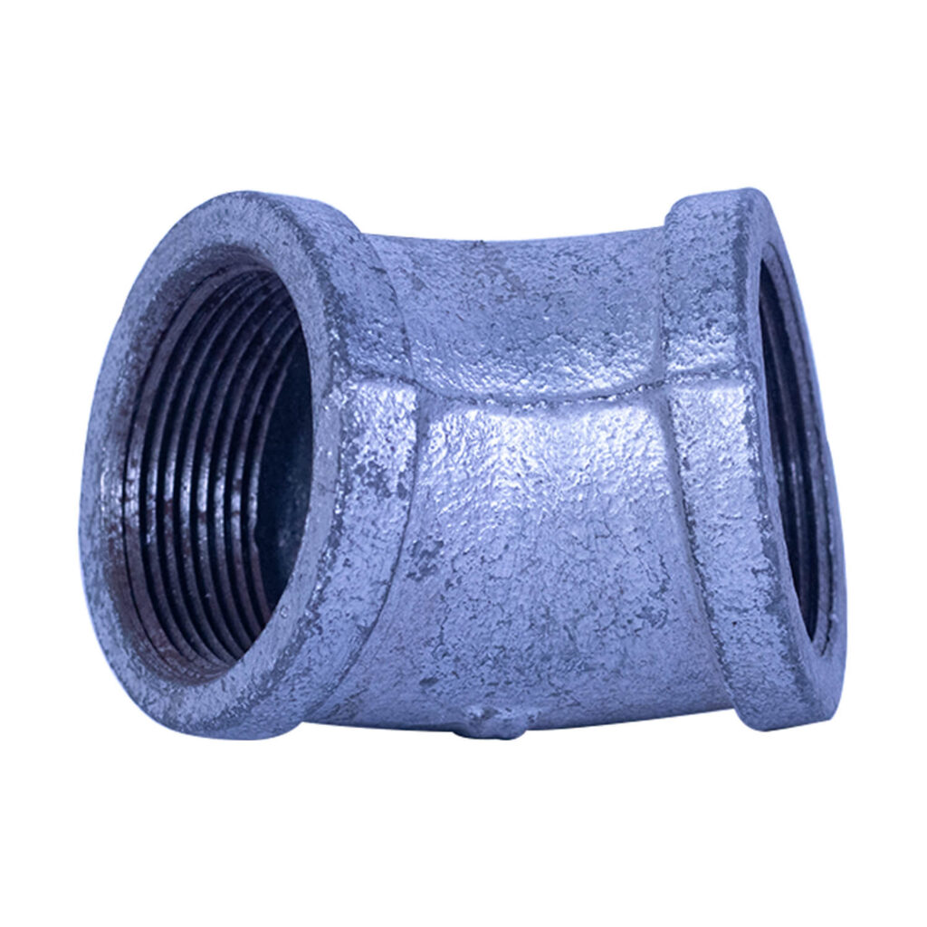 Galvanized Iron Heavy Duty Elbow 038mm(1-1/2") X 45 Degree - Tacloban ...