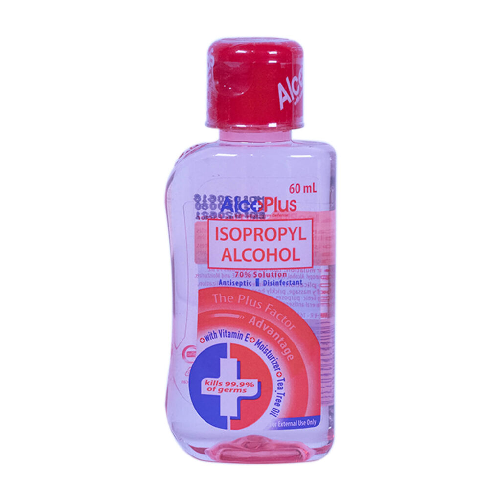 Alcoplus Isopropyl Alcohol 70% 60ml - Tacloban Ultrasteel Corporation