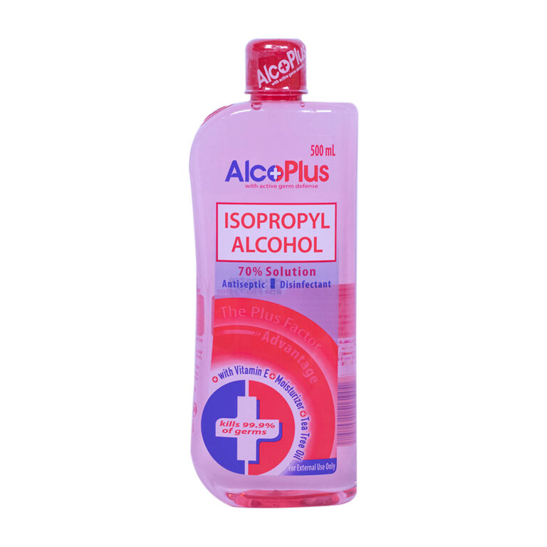 Alcoplus Isopropyl Alcohol 70% 500ml - Tacloban Ultrasteel Corporation