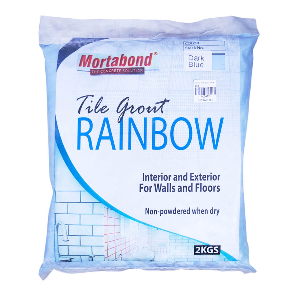 Mortabond Tile Grout Dark Blue 2kg - Tacloban Ultrasteel Corporation