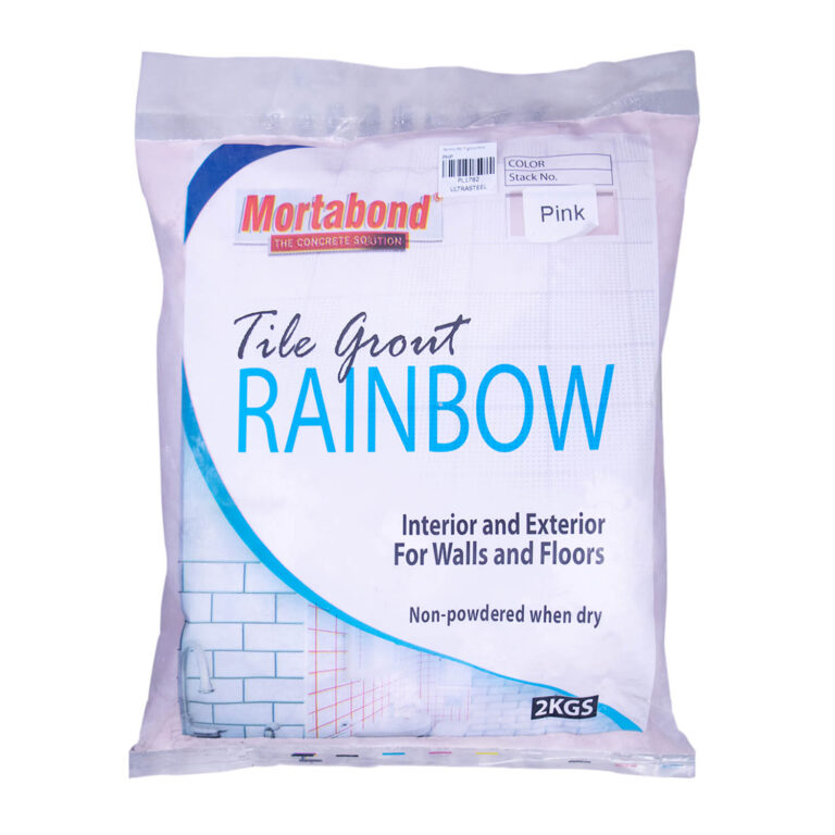 Mortabond Tile Grout Pink 2kg - Tacloban Ultrasteel Corporation