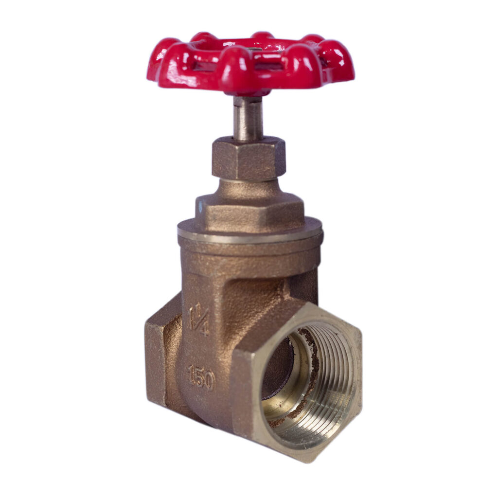 Brass Gate Valve 32mm (1-1/4") - Tacloban Ultrasteel Corporation