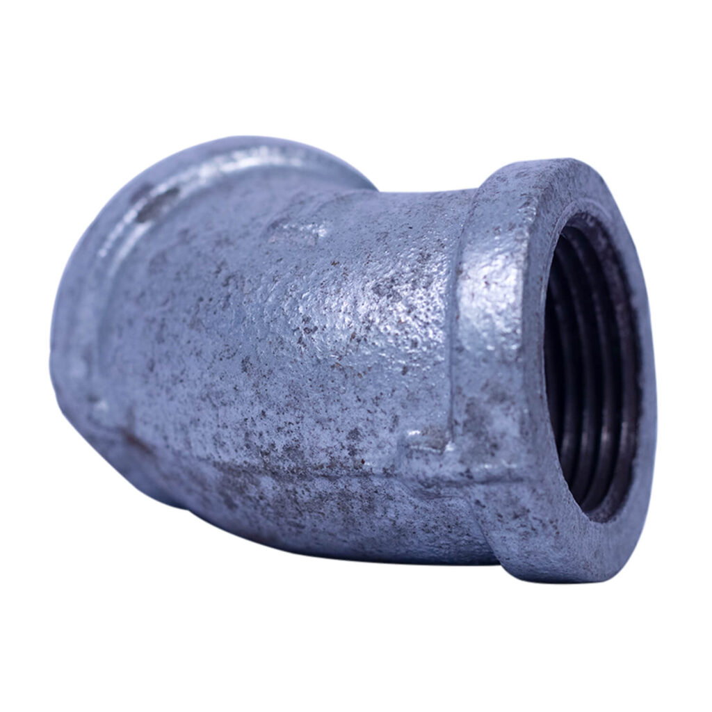Galvanized Iron Heavy Duty Elbow 025mm(1") X 45 Degree - Tacloban ...