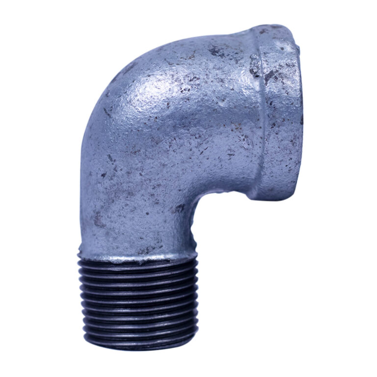 Galvanized Iron Heavy Duty Straight Elbow 020mm(3/4") X 90 Degree ...