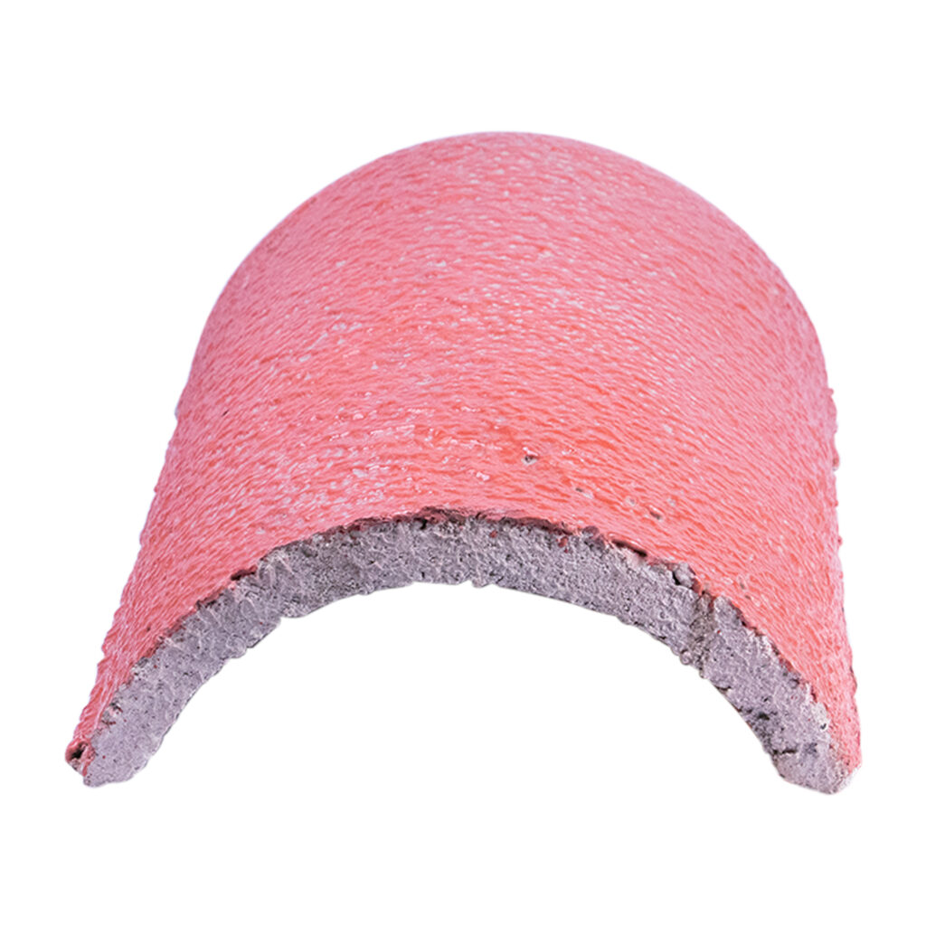 Ridge Roll (Round) Tile Red - Tacloban Ultrasteel Corporation