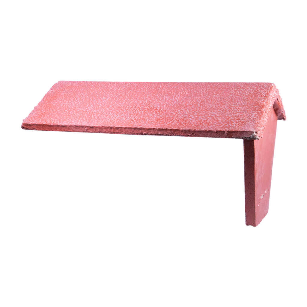 End Cap (Angled) W/ Key Tile Red - Tacloban Ultrasteel Corporation