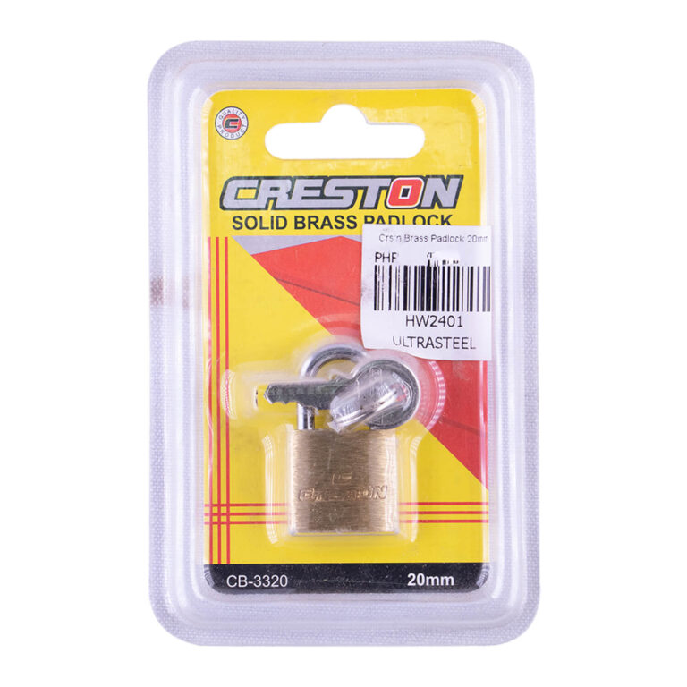 Creston Brass Padlock 20mm (CB3320) - Tacloban Ultrasteel Corporation