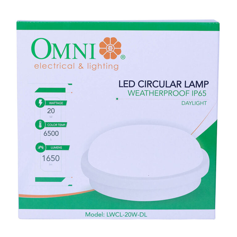 Omni Led Weatherproof Circular Lamp 20W LWCL-20DL - Tacloban Ultrasteel ...