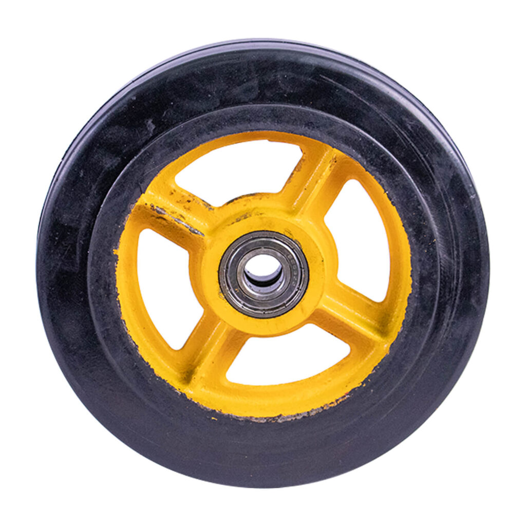 Rigid Rubber Wheel W/Rim HD Solid 8" - Tacloban Ultrasteel Corporation