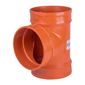 Sanitary PVC S40 Tee 4" X 4" - Tacloban Ultrasteel Corporation