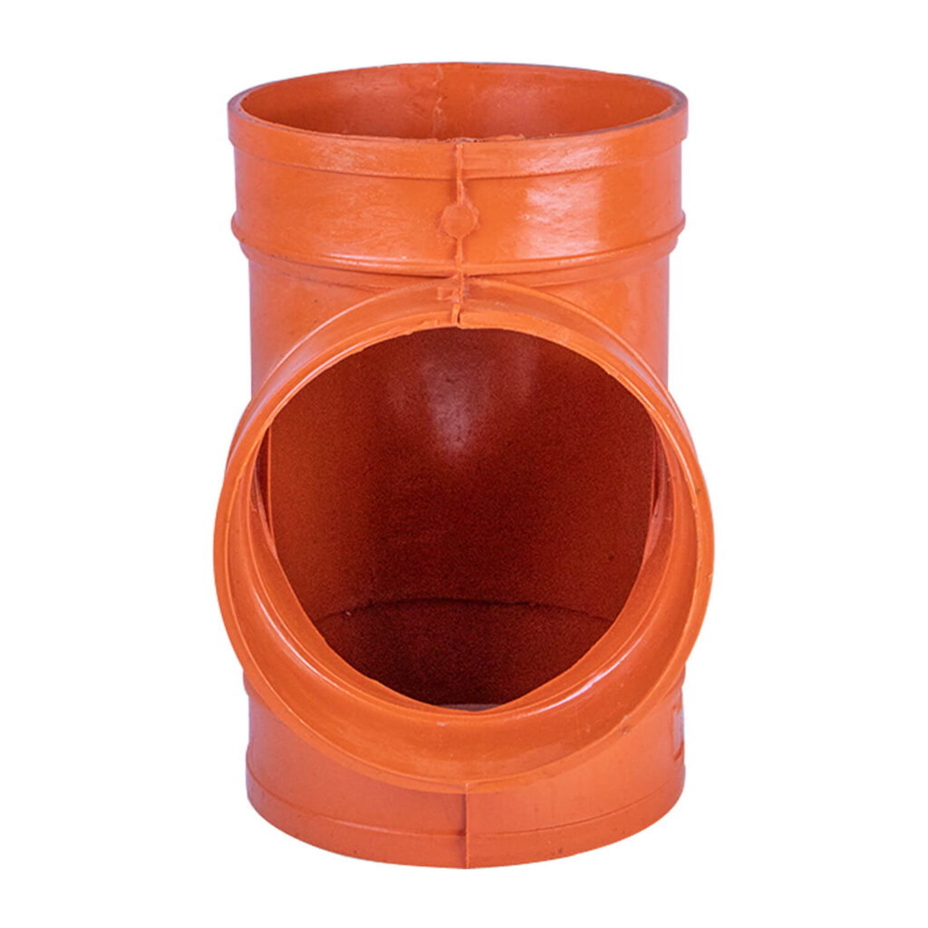 Sanitary PVC S40 Tee 4" X 4" - Tacloban Ultrasteel Corporation