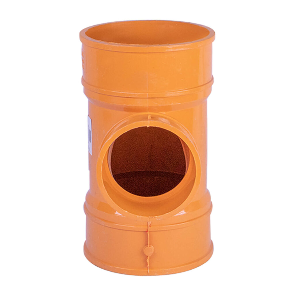 Sanitary PVC S1000 Tee 3" X 2" - Tacloban Ultrasteel Corporation