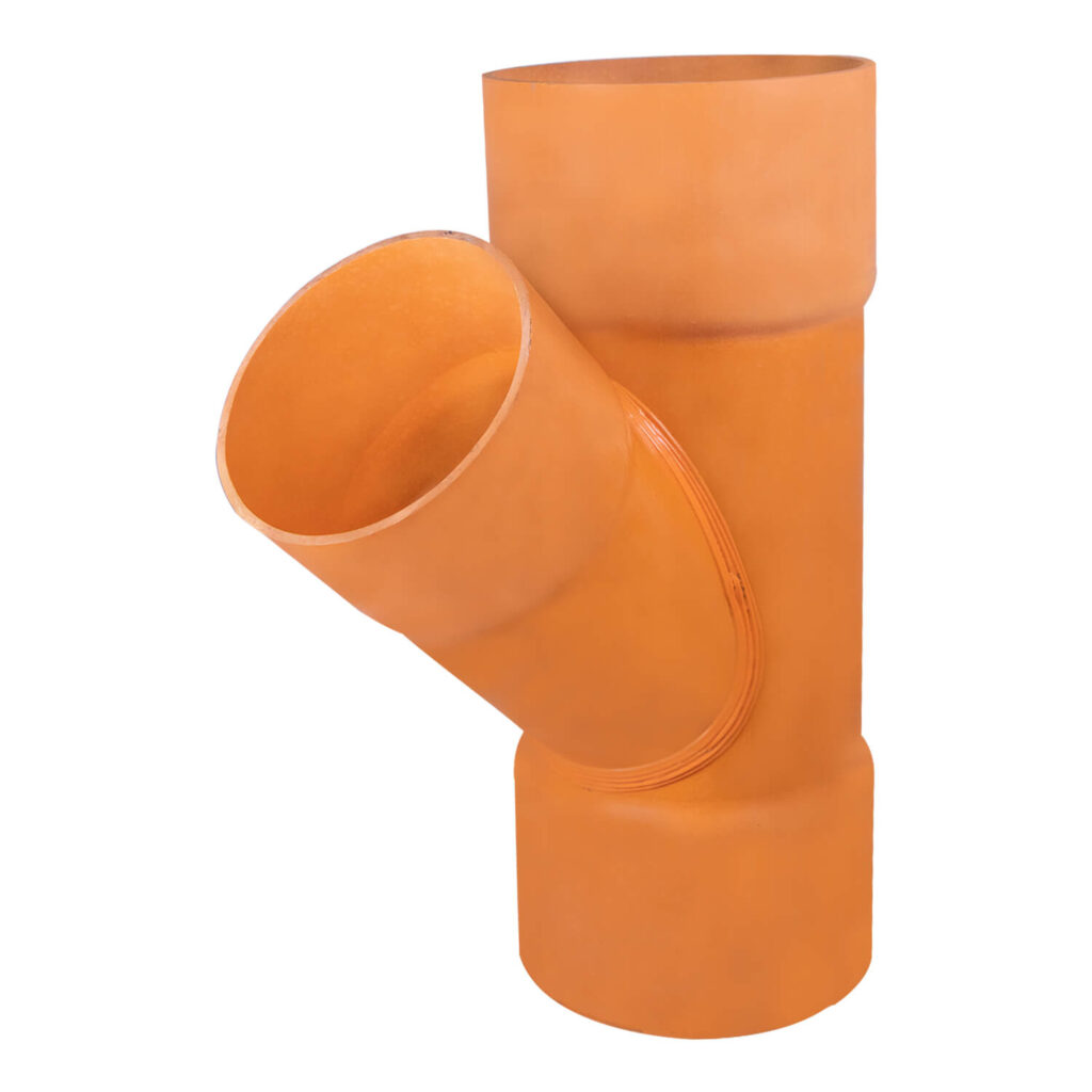 Sanitary PVC S1000 Wye 8" X 6" - Tacloban Ultrasteel Corporation