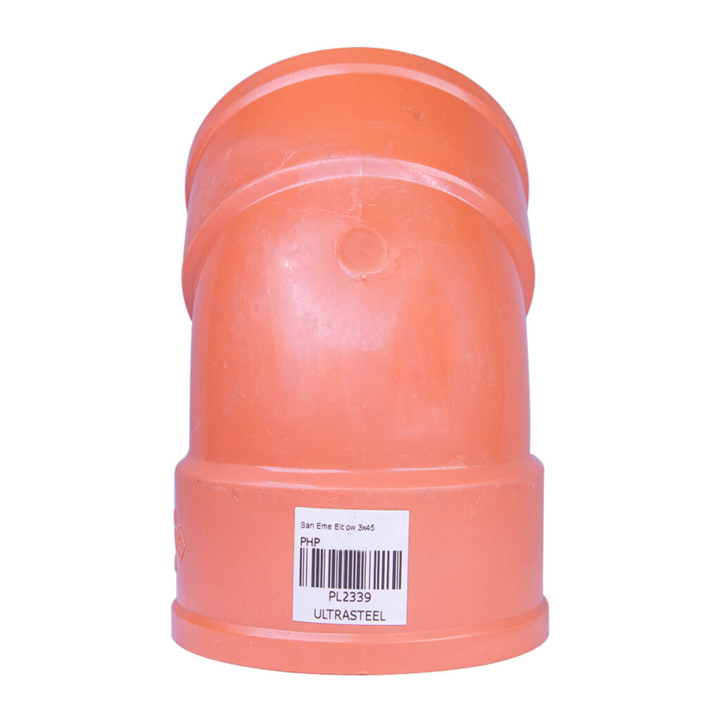 Sanitary Emerald Elbow 3"x45 - Tacloban Ultrasteel Corporation